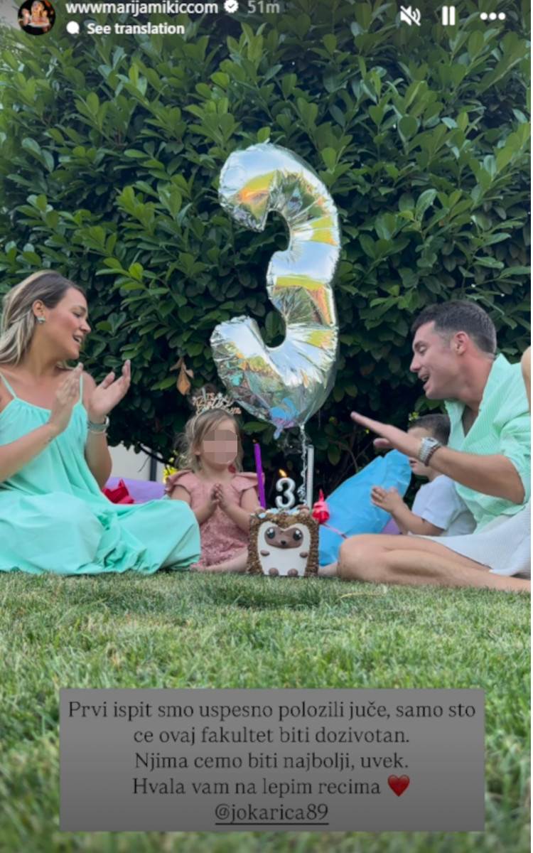Marija Mikić se obratila deci na Instagramu | Mondo