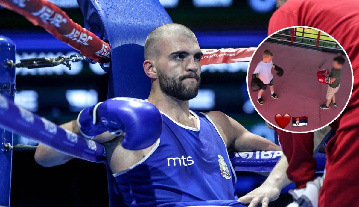 Veljko Ražnatović petogodišnjem sinu napravio bokserski ring | Mondo