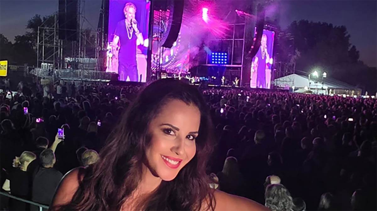 Tamara Vučić na koncertu Guns n Roses | Mondo