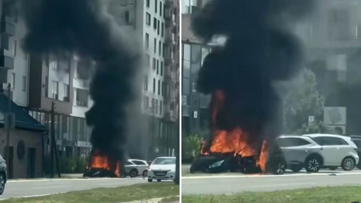 Zapalio se automobil u Novom Sadu | Mondo