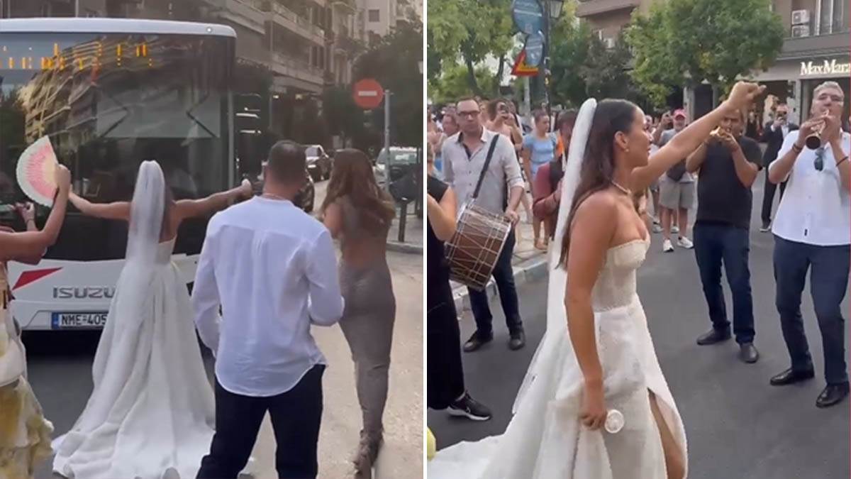 Mlada iz Srbije zaustavila saobraćaj u Solunu, igra i peva sa ...