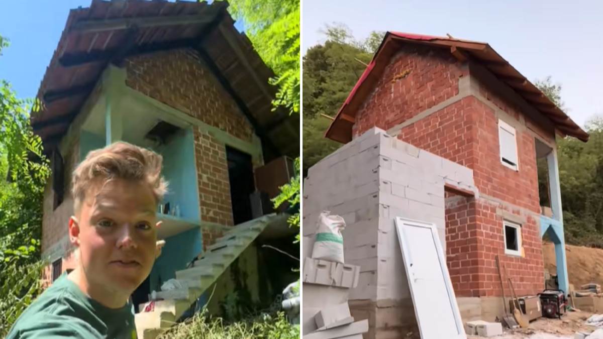 Amerikanac renovira kuću u Hrvatskoj, završni radovi u toku | Mondo