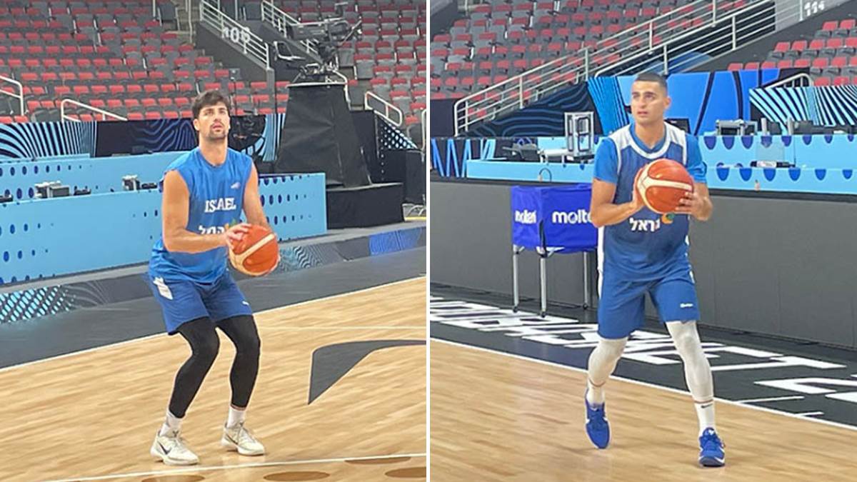 Deni Avdija i Jam Madar trenirali pred meč Izrael Grčka | Mondo