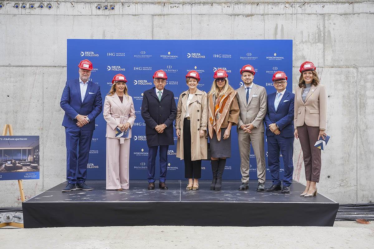 Delta District već dostigao visinu od 50 metara – postavljene ...