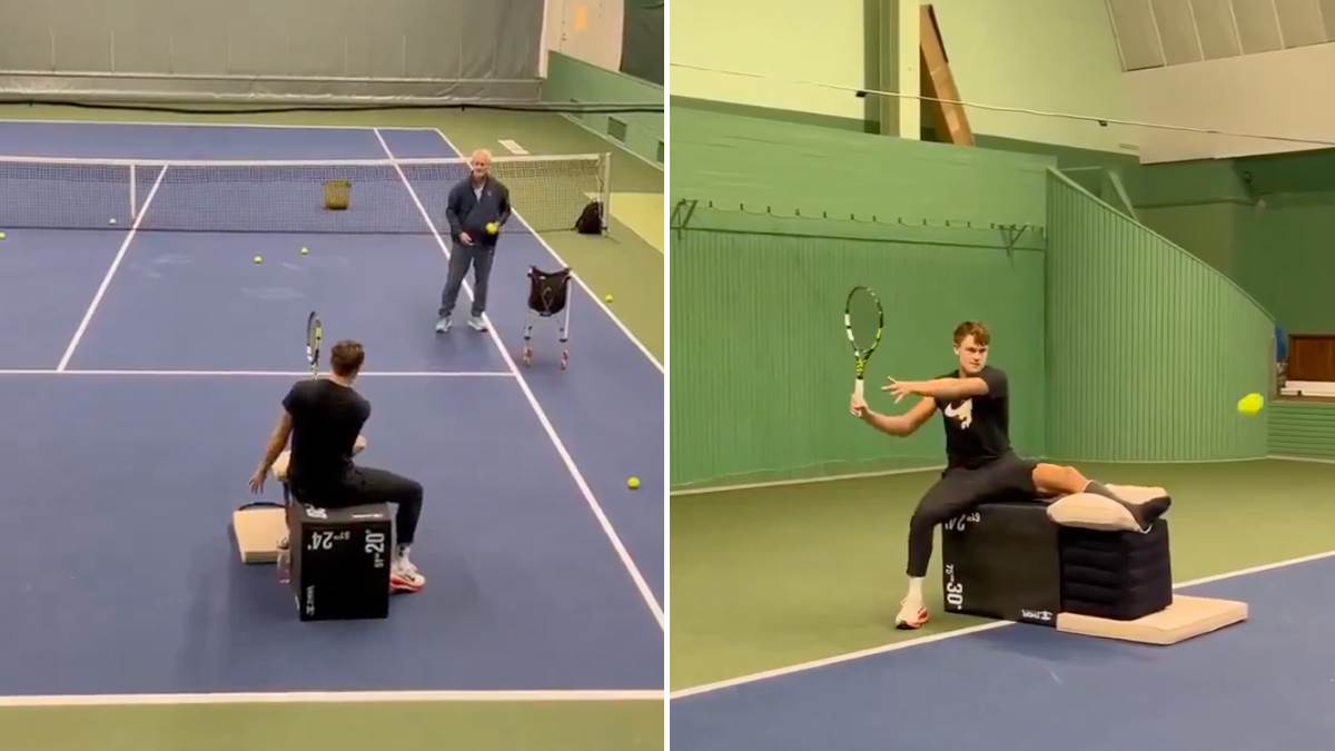 Holger Rune trenirao posle operacije Ahilove tetive | Mondo