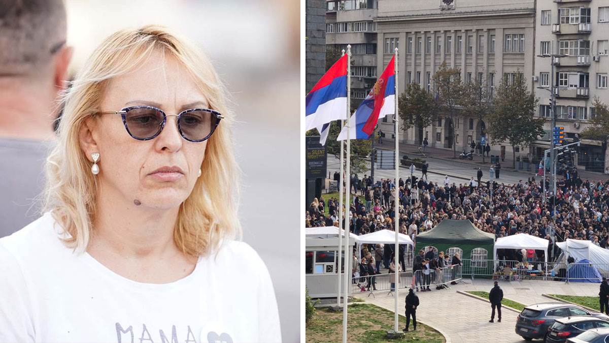 Dijana Hrka još uvek štrajkuje glađu: Blokirana raskrsnica Takovske i ...