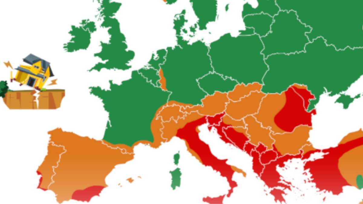 Objavljena nova mapa Evrope: Najveći deo Balkana u crvenom, dok je ...