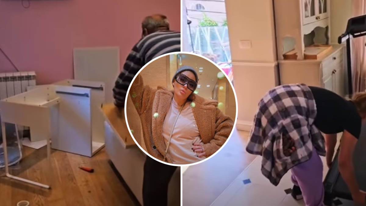 Ana Nikolić snimila krš i lom u stanu: Radovi u toku, ovom kutku će se ...