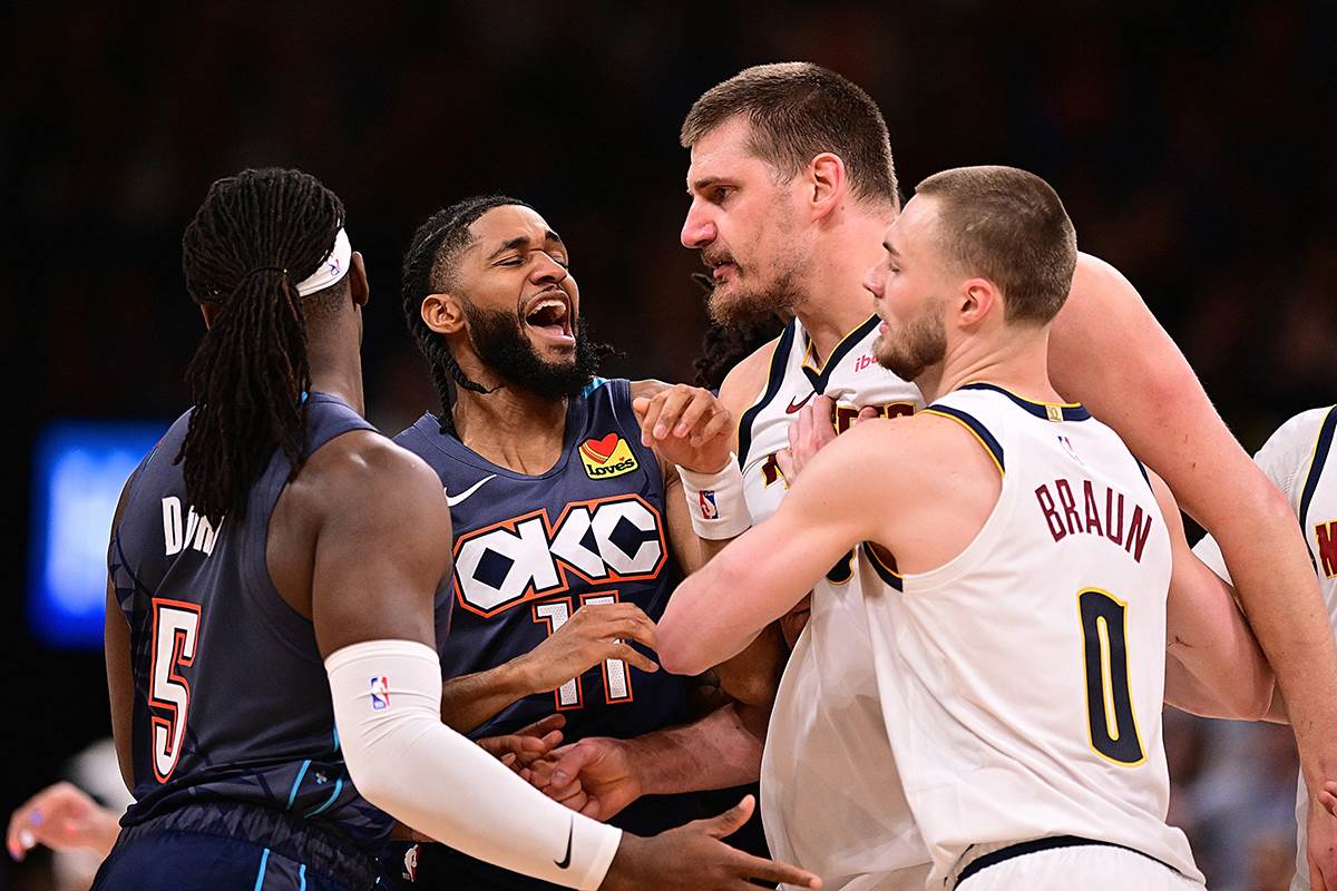 Završnica meča Denver - Oklahoma: Jokić dao 9 poena za 60 sekundi | Mondo