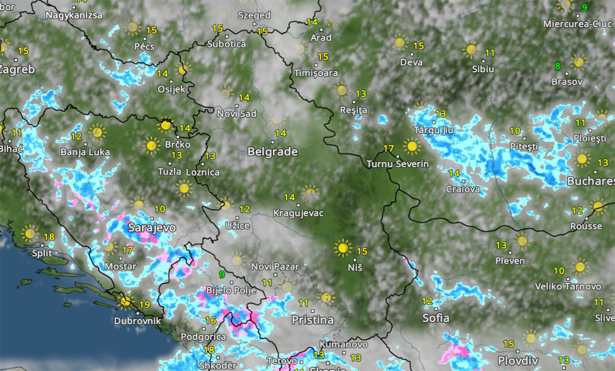 Minus u aprilu: RHMZ upalio meteoalarm zbog ekstremno niskih ...