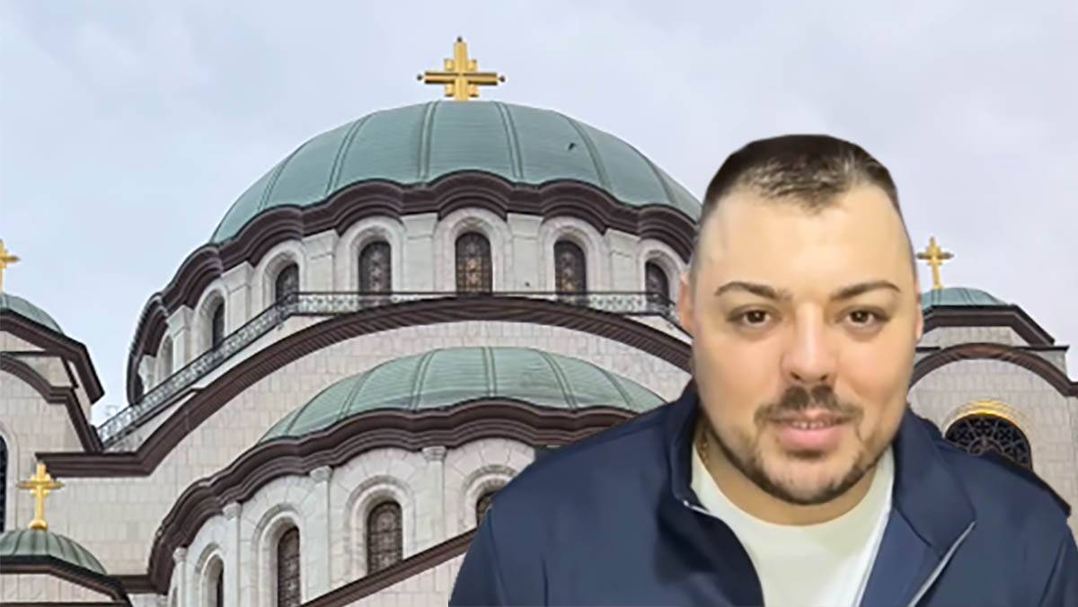 Sloba Vasić nakon izlaska iz Laze Lazarević otišao u Hram Svetog Save ...