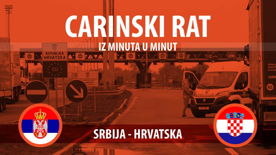 Srbija i Hrvatska, carinski rat, granica, izbeglice | Mondo