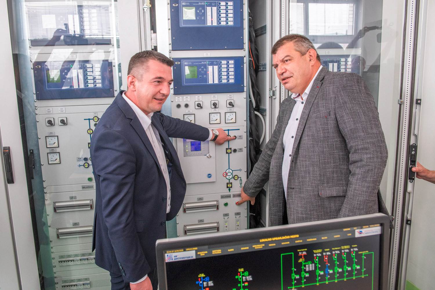 Milorad Grčić, v. d. direktora EPS, obišao poplavljeno područje ...