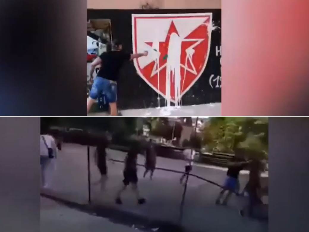 Tuča Delije i Grobari VIDEO: Incident u Nišu, navijači Crvene zvezde i ...
