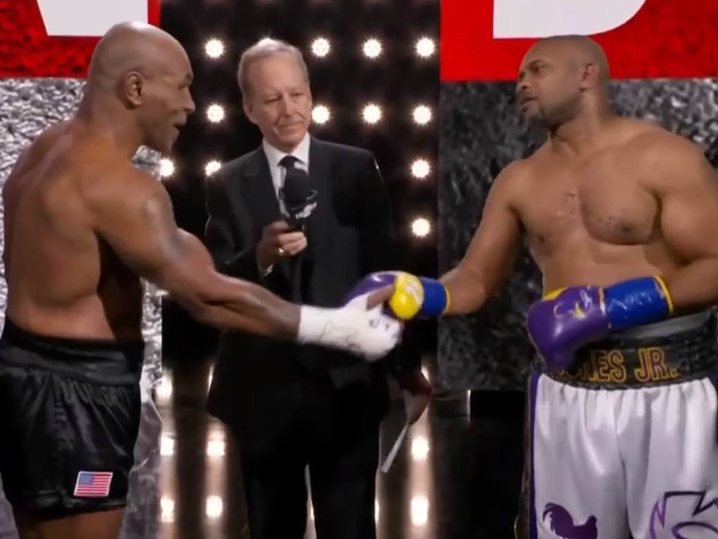boks majk tajson izjava posle meca roj dzons egzibicija legende sport ...