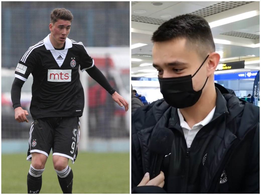 vanja vlahovic prvi tim fk partizan 16 godina pripreme belek 2021 dusan ...