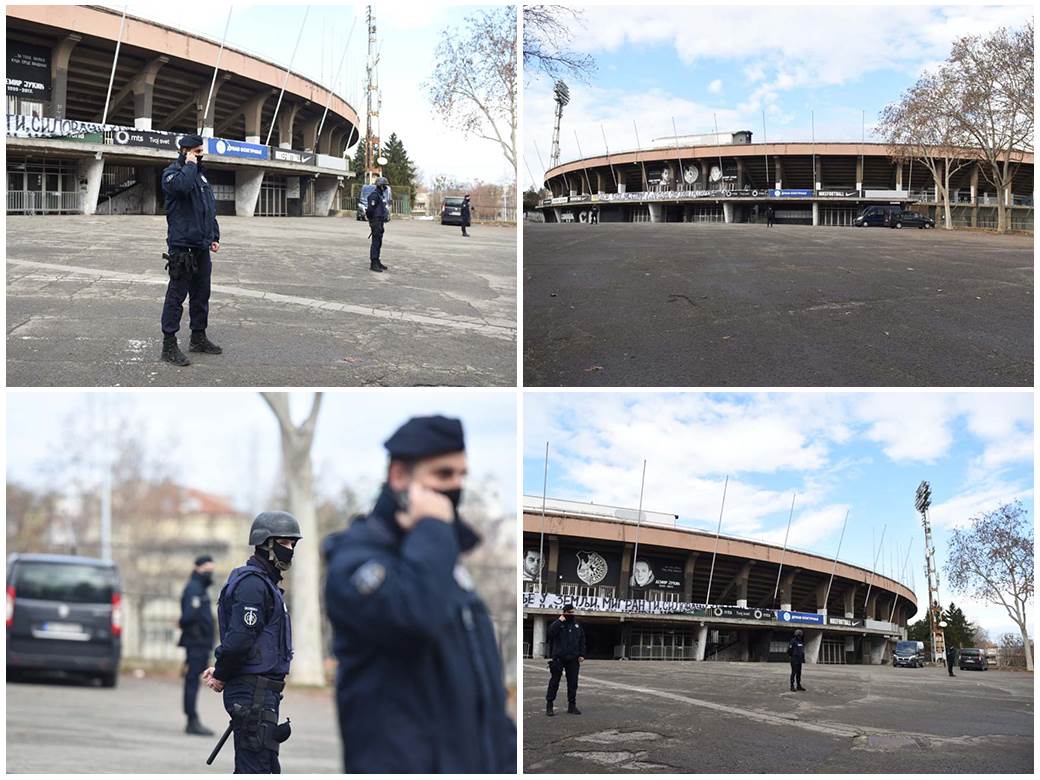 hapsenje stadion partizana uhapsen muskarac | Mondo