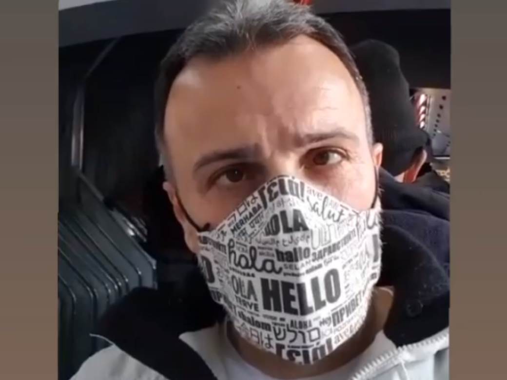 ivan milinkovic snimak iz autobusa instagram video | Mondo